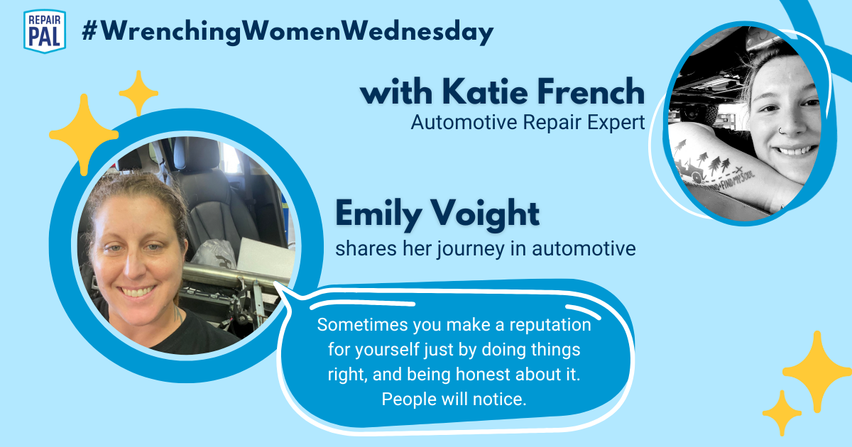 Wrenching Women Wednesday featuring Emily Voight